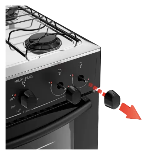 ATLAS FOGAO GAS 4Q MILAO PRETO