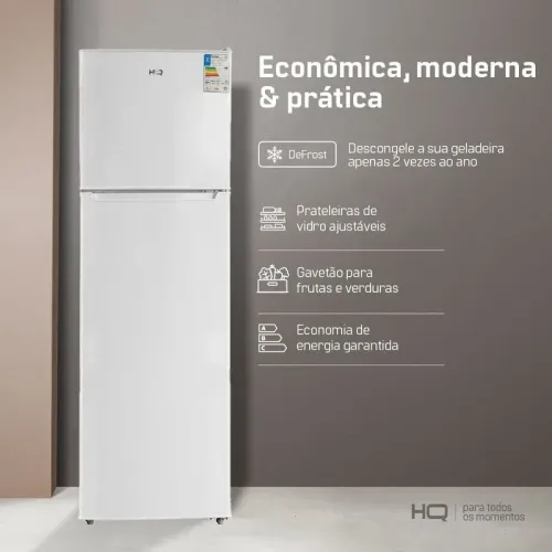 REFRIGERADOR HQ DEFROST 290L BR HQ-290RDF 127V